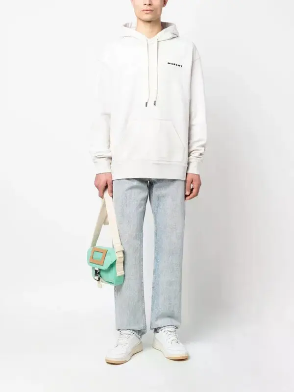 MARANT Logo-embroidered Hoodie