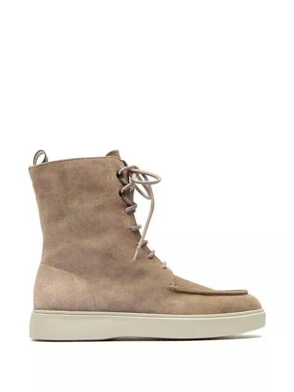 Officine Creative Frame 108 Lace-up Zip Boots