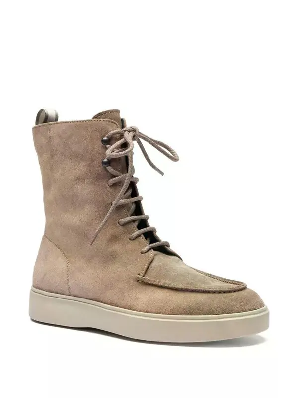 Officine Creative Frame 108 Lace-up Zip Boots