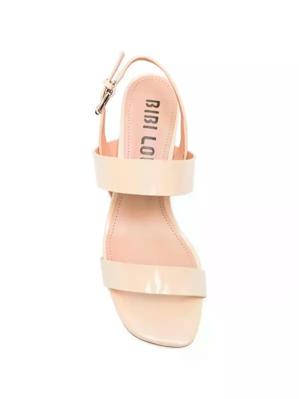 BIBI LOU Strap Buckle Sandals - Neutrals
