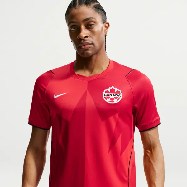 Nike Canada Stadium Home Dri-fit Soccer Jersey - Red