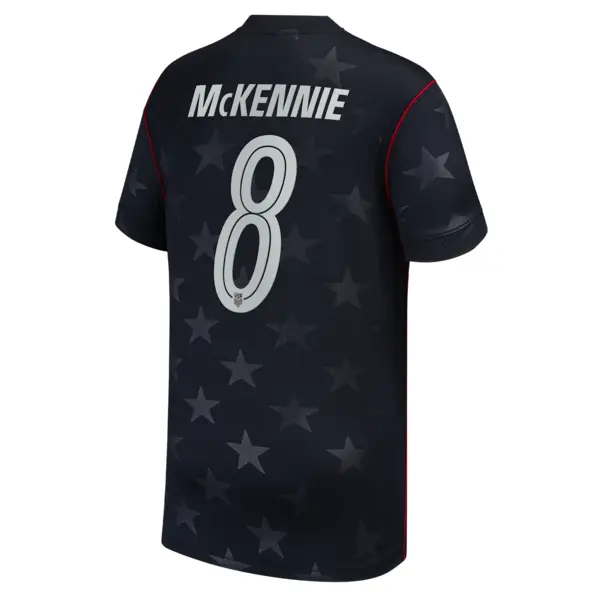 Nike Weston Mckennie Usmnt 2026 Stadium Away Big Kid' Dri-fit Soccer Jersey - Blue