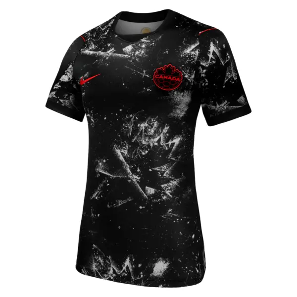 Nike Canada Stadium Away Dri-fit Soccer Jersey - Black