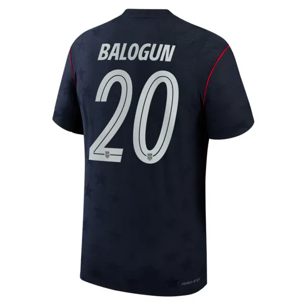 Nike Folarin Balogun Usmnt 2026 Match Away Dri-fit Adv Soccer Jersey - Blue