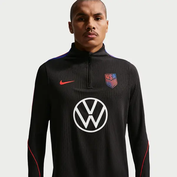 Nike Usmnt Strike Elite Dri-fit Adv Soccer Knit Drill Top - Black