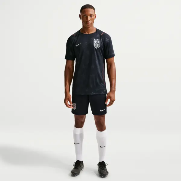 Nike Usmnt 2026 Stadium Away Soccer Dri-fit Replica Shorts - Blue