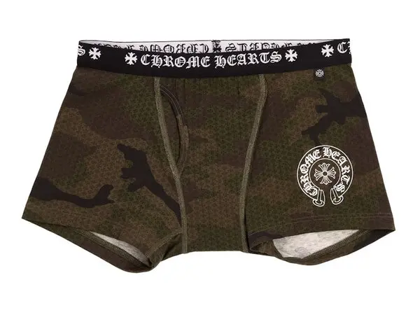 Chrome Hearts Boxer Brief Shorts - Camo Plus Print
