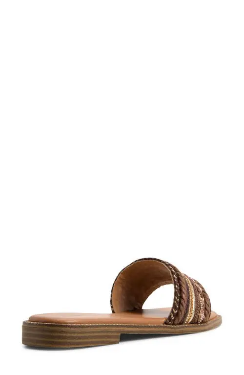 CALL IT SPRING BY ALDO Indiya Embellished Slide Sandal - Brown