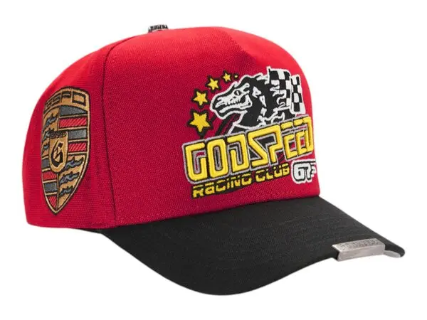 GODSPEED Grc Members Snapback Hat - Red/black