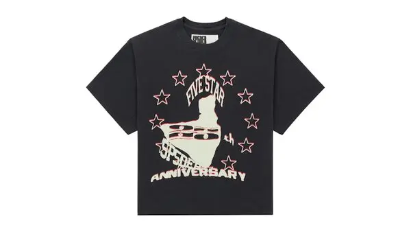 SP5DER Anniversary Tee Shirt - Black
