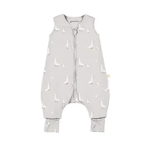 GUNAMUNA Footie Sleep Sack 0.5 Tog - Goose