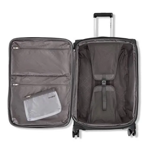 SAMSONITE Element Softside Expandable Spinner Luggage Set - Black