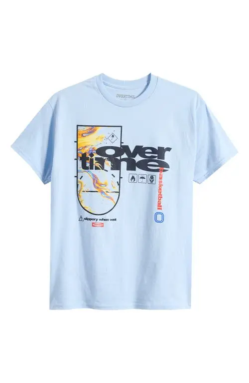 OVERTIME Splash Cotton Graphic T-shirt