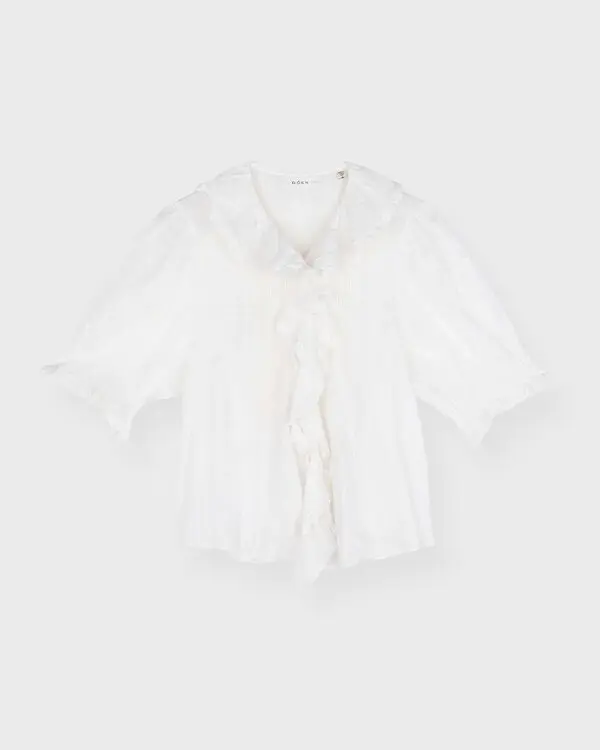 DÔEN Henri Blouse - White