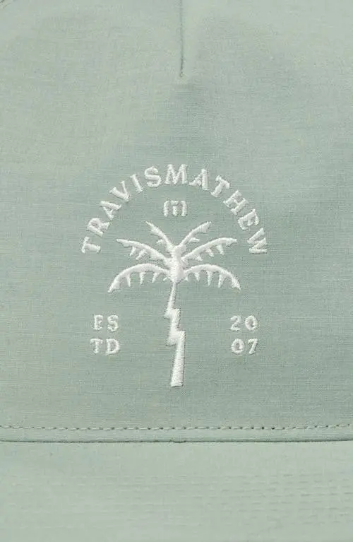 Travis Mathew Embroidered Snapback Baseball Cap