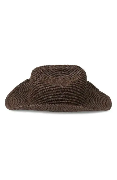 Lack Of Color Raffia Cowboy Hat - Coco