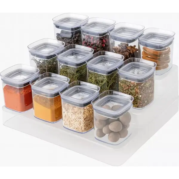 OU Tiered Cntertop Spice Organizer 13-piece Set