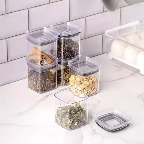 OU Tiered Cntertop Spice Organizer 13-piece Set
