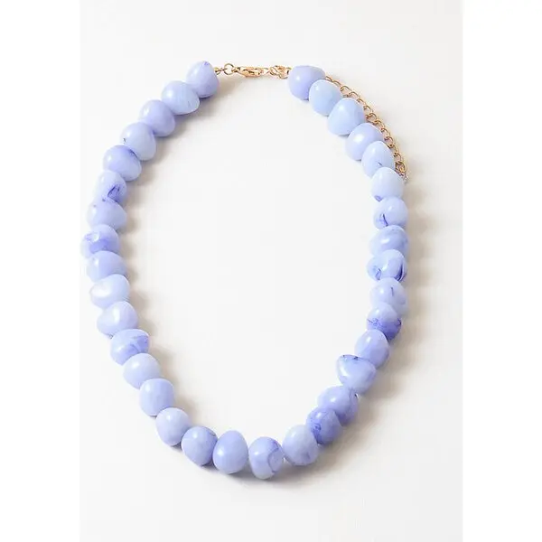 ERIN MCDERMOTT JEWELRY Sea Foam And Sky Necklace - Blue