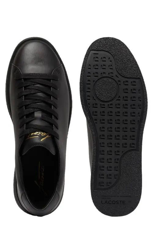 Lacoste Linecourt Low Top Sneaker - Black/black