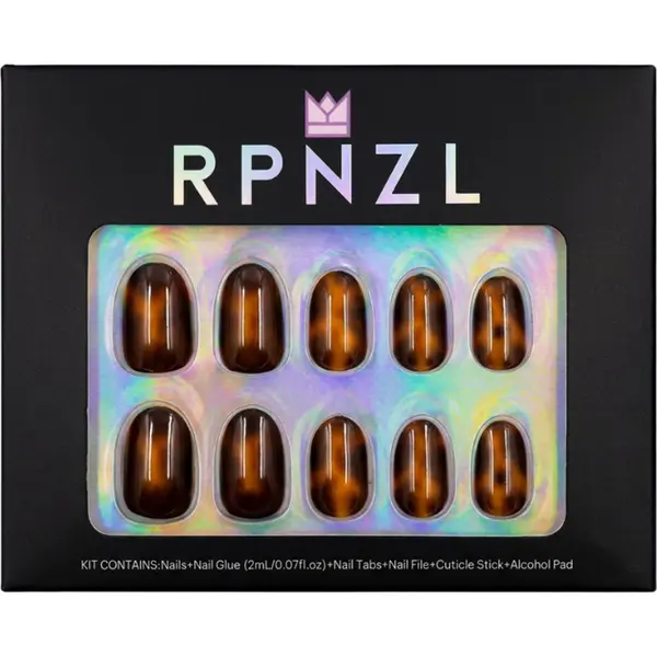 RPNZL Press On Nail Kit - Tortoise