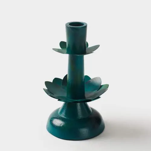 MELA ARTISANS Lotus Bloom Tapered Candleholders