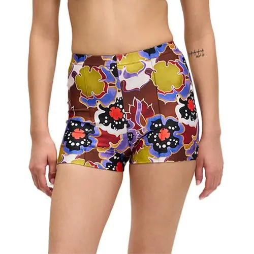 SEEA SWIMWEAR Jennie Boy Shorts - Anemone