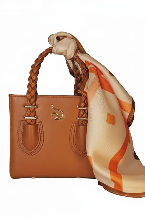 MÈSAN Organic Square Mulberry Silk Scarf