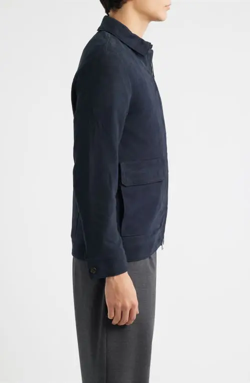 AURELIEN Suede Zip Jacket