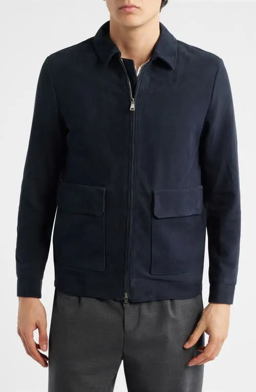 AURELIEN Suede Zip Jacket