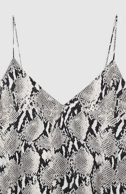 ANINE BING Ellen Top Animal Print Camisole - Python Print
