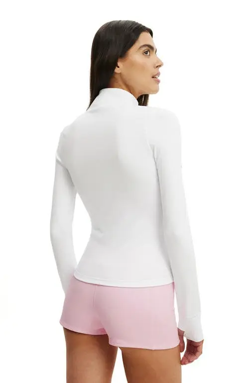 Cotton:on Active Ultra Soft Zip Through Jacket - White