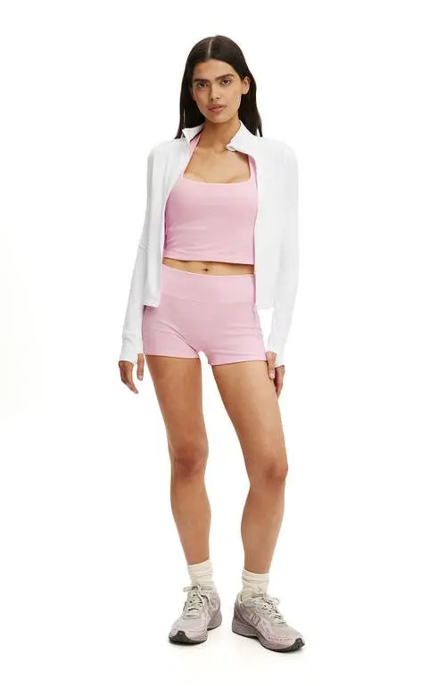 Cotton:on Active Ultra Soft Zip Through Jacket - White
