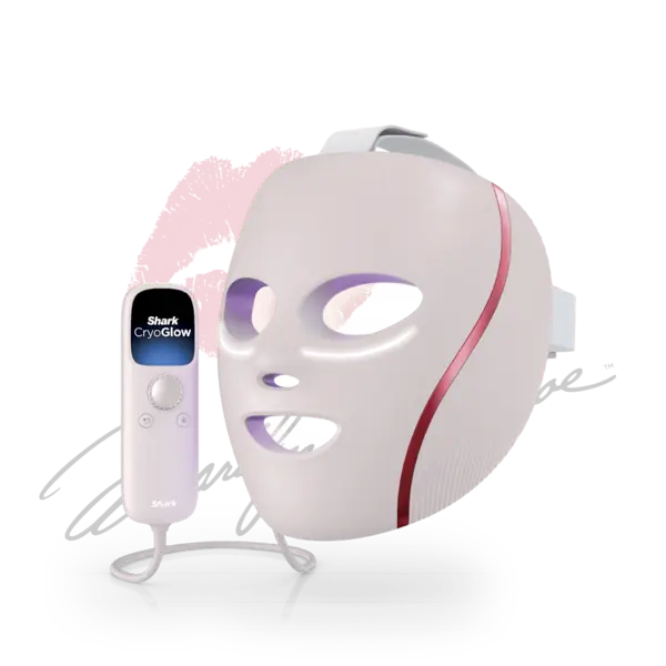 SHARK Cryoglow Marilyn Monroe Icon Collection Red Blue & Infrared Iqled Face Mask & Under Eye Cooling - Ruby Glow
