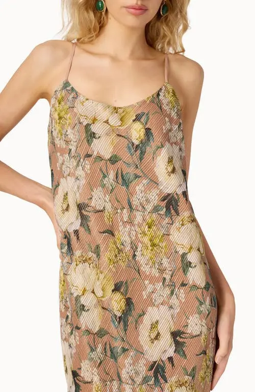 Cami Nyc Luanna Metallic Chiffon Maxi Dress