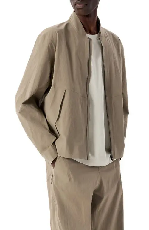 Veilance Diode Stretch Nylon Bomber Jacket - Beige