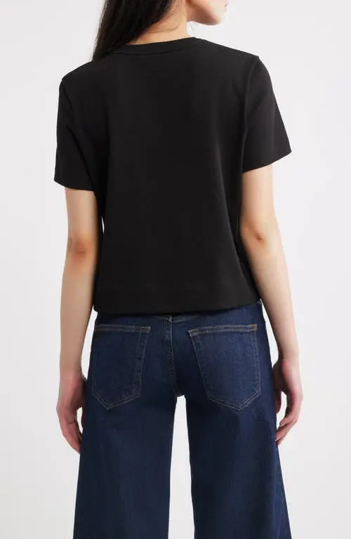 FRAME The Boxy Crop T-shirt