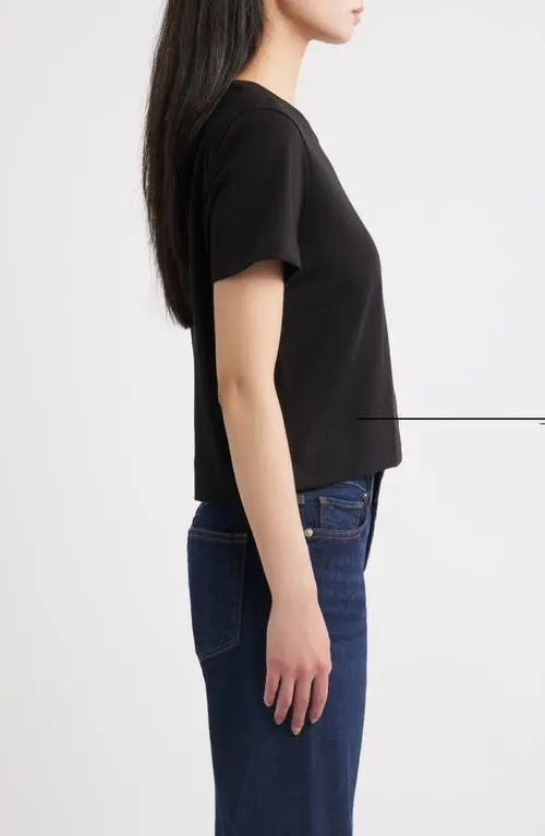 FRAME The Boxy Crop T-shirt