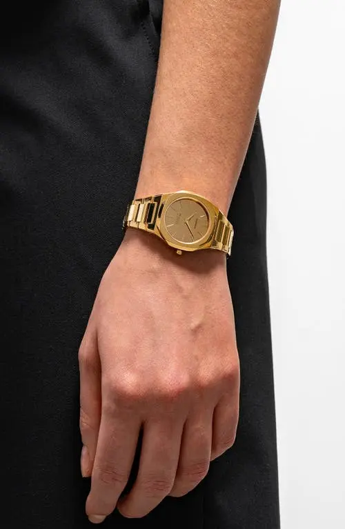 D1 MILANO Gleam Ultra Thin Bracelet Watch - Gold