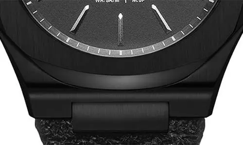 D1 MILANO Ultra Thin Kevlar Strap Watch