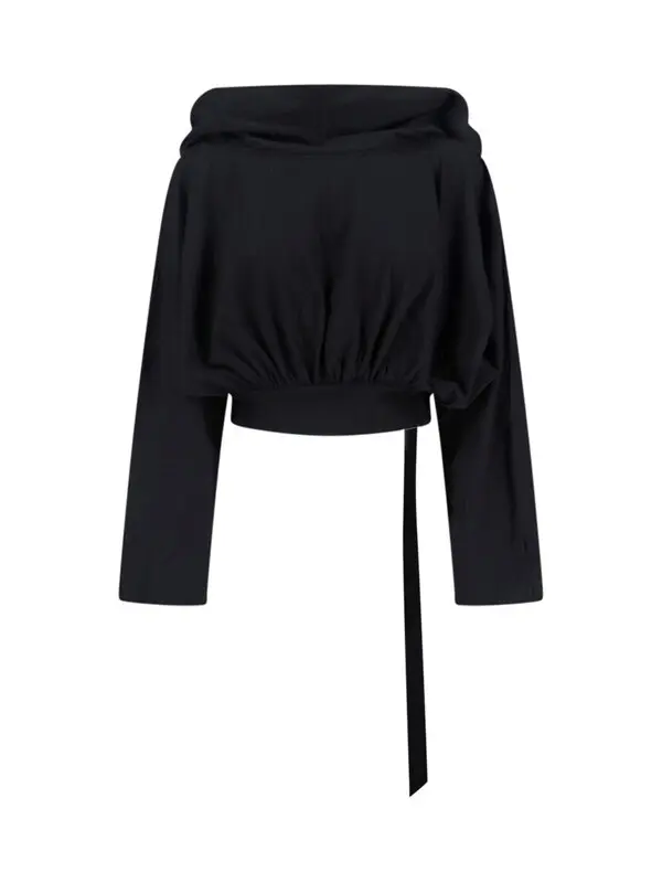 Rick Owens College Gimp Hoodie - Black
