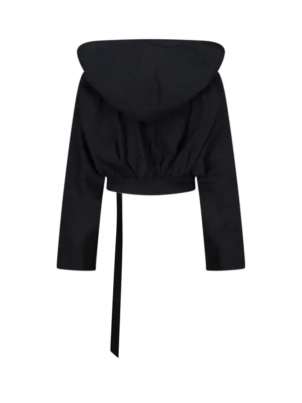 Rick Owens College Gimp Hoodie - Black