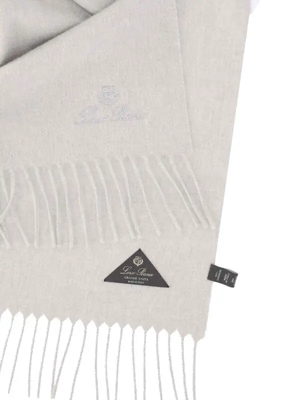 Loro Piana Large Scarf "unita - Gray