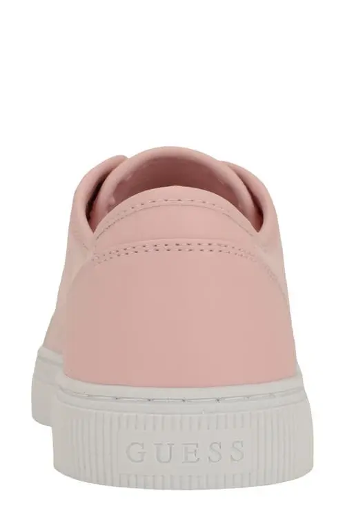 Guess Sandie Low Top Canvas Sneaker - Light Pink