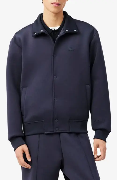 Lacoste Paris Knit Bomber Jacket