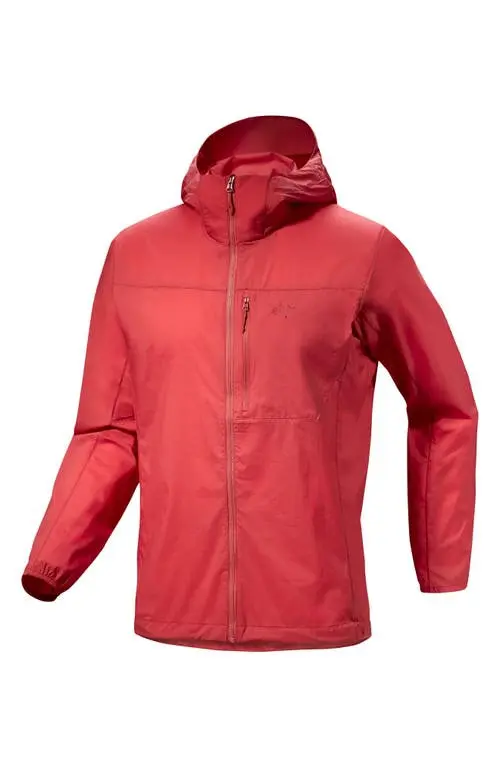Arc'teryx Squamish Water Repellent Nylon Ripstop Hooded Jacket - Stonered