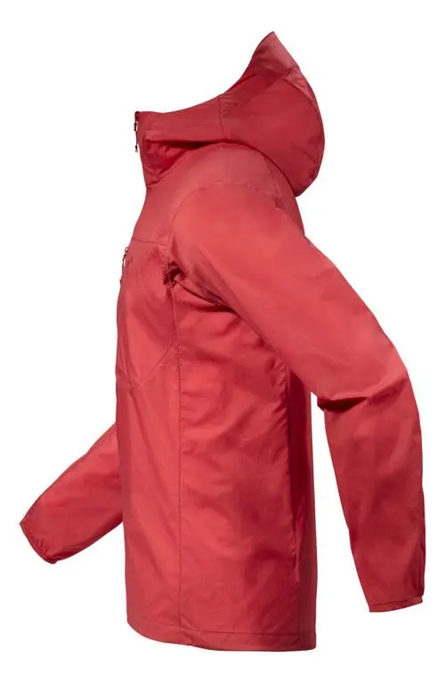 Arc'teryx Squamish Water Repellent Nylon Ripstop Hooded Jacket - Stonered