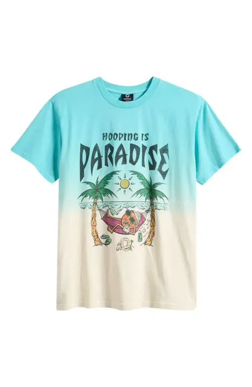 OVERTIME Daybreak Dip Dye Cotton Graphic T-shirt