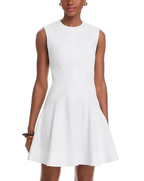 Veronica Beard Karrigan Mini Dress - White