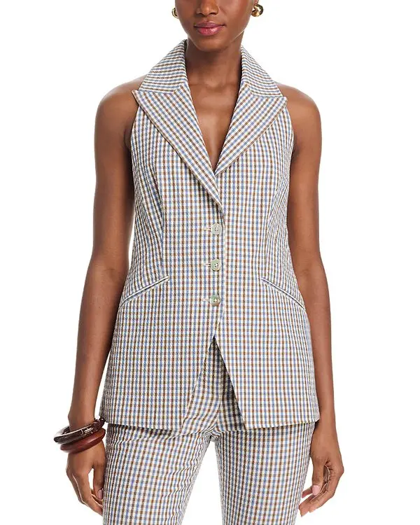 Veronica Beard Costa Vest - Acorn Multi